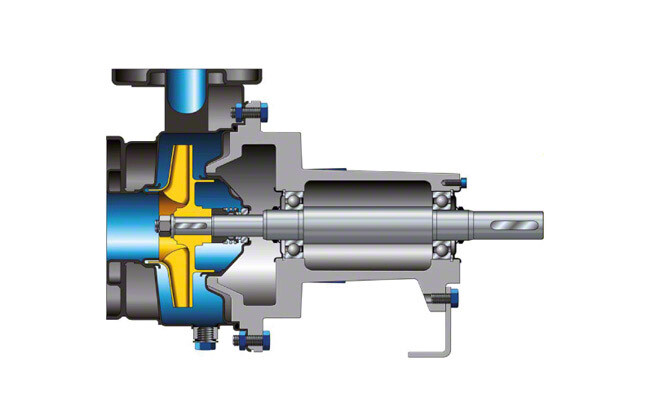 Centrifugal Pump Cross Section