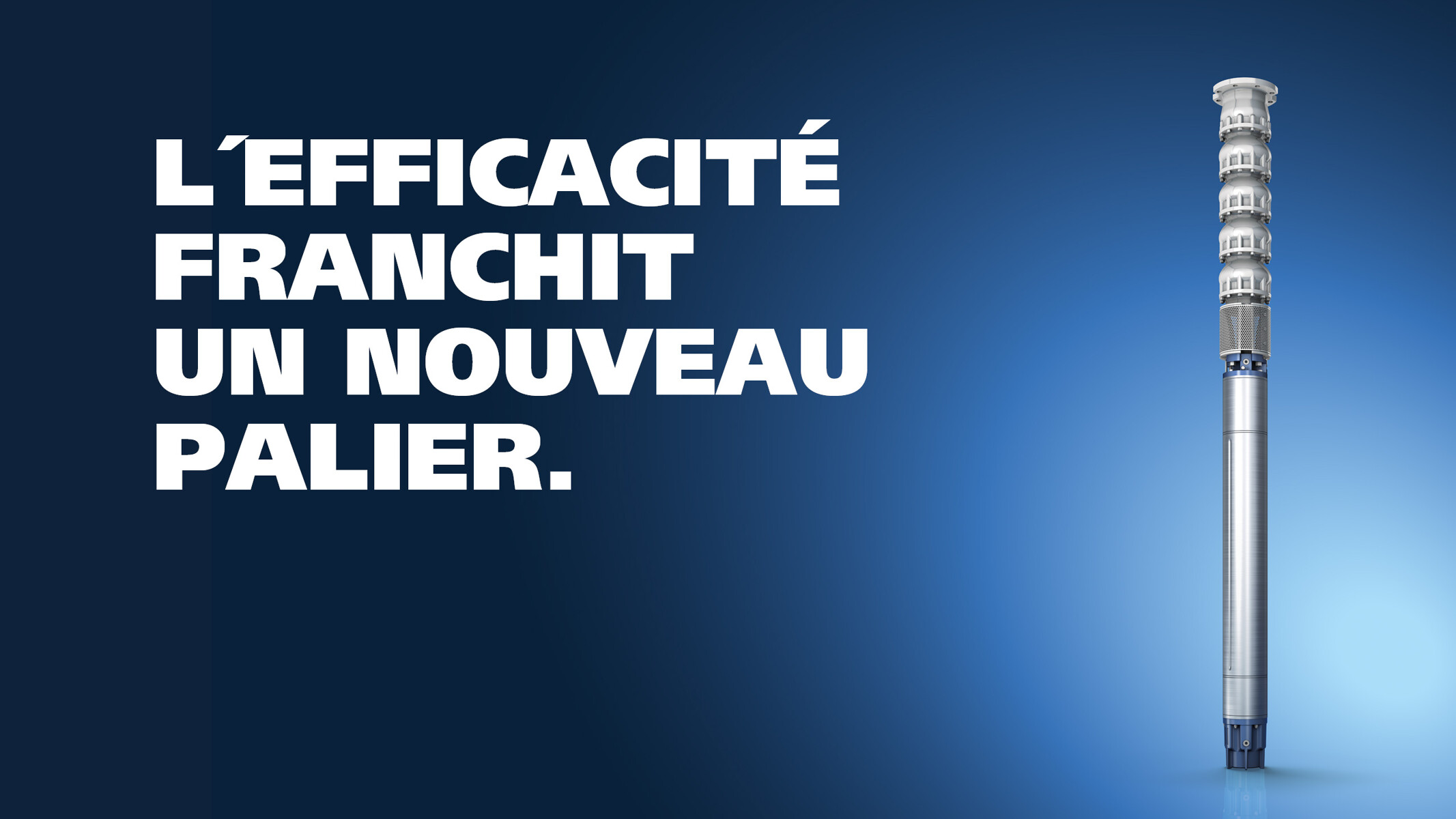 Nouvelle pompe de forage UPA S 250 I KSB