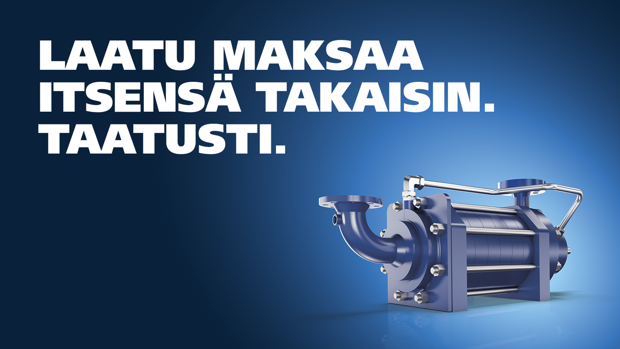 HGM-S: pumppu uusiutuvan energian tuotantoon I KSB | KSB