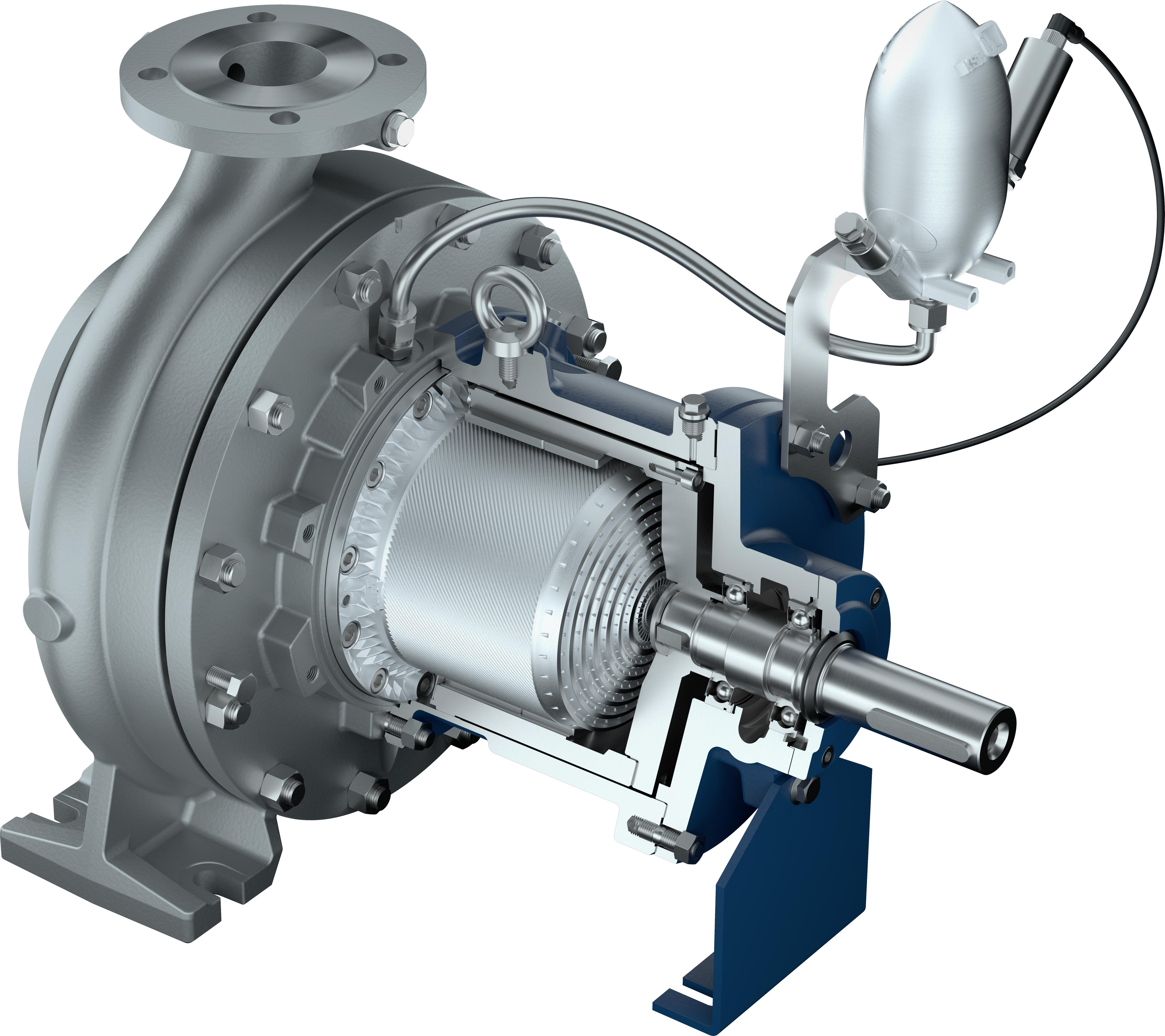 High-tech containment shroud for mag-drive pumps | KSB