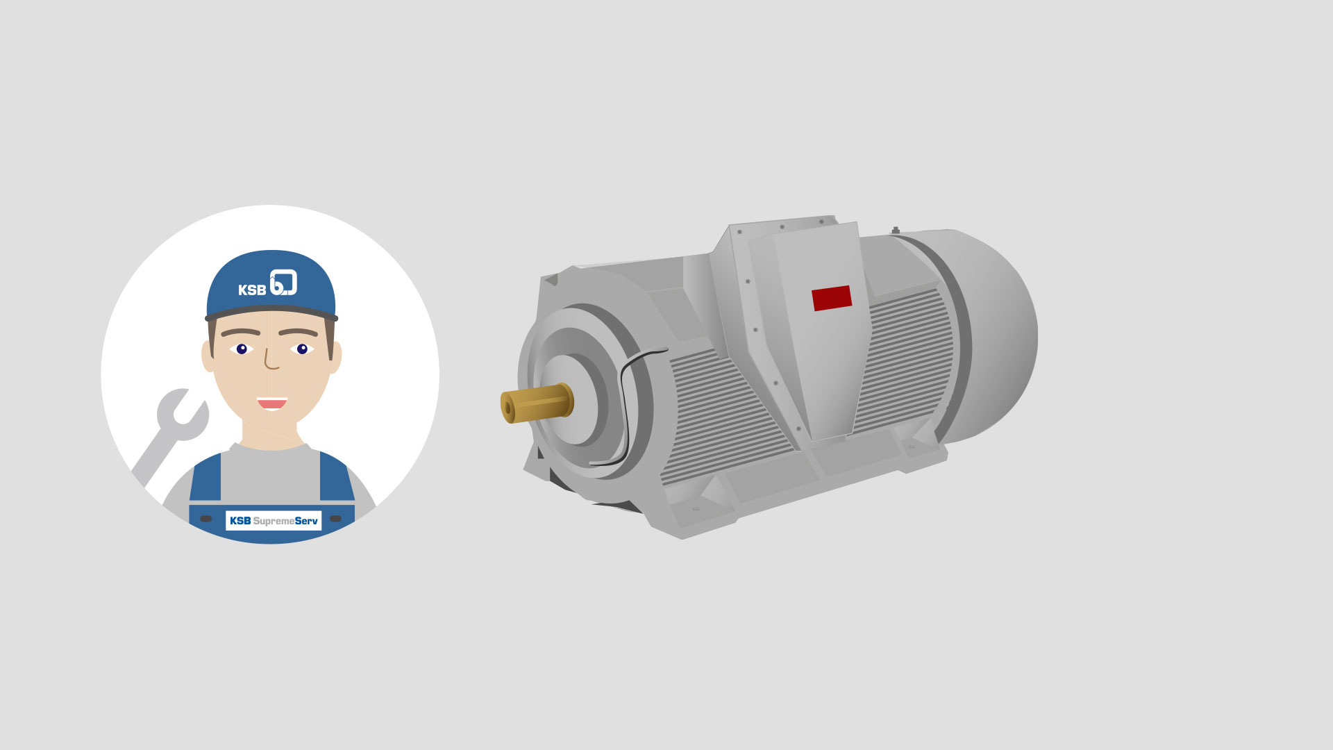 KSB Motor service: motor winding, motor testing and more.