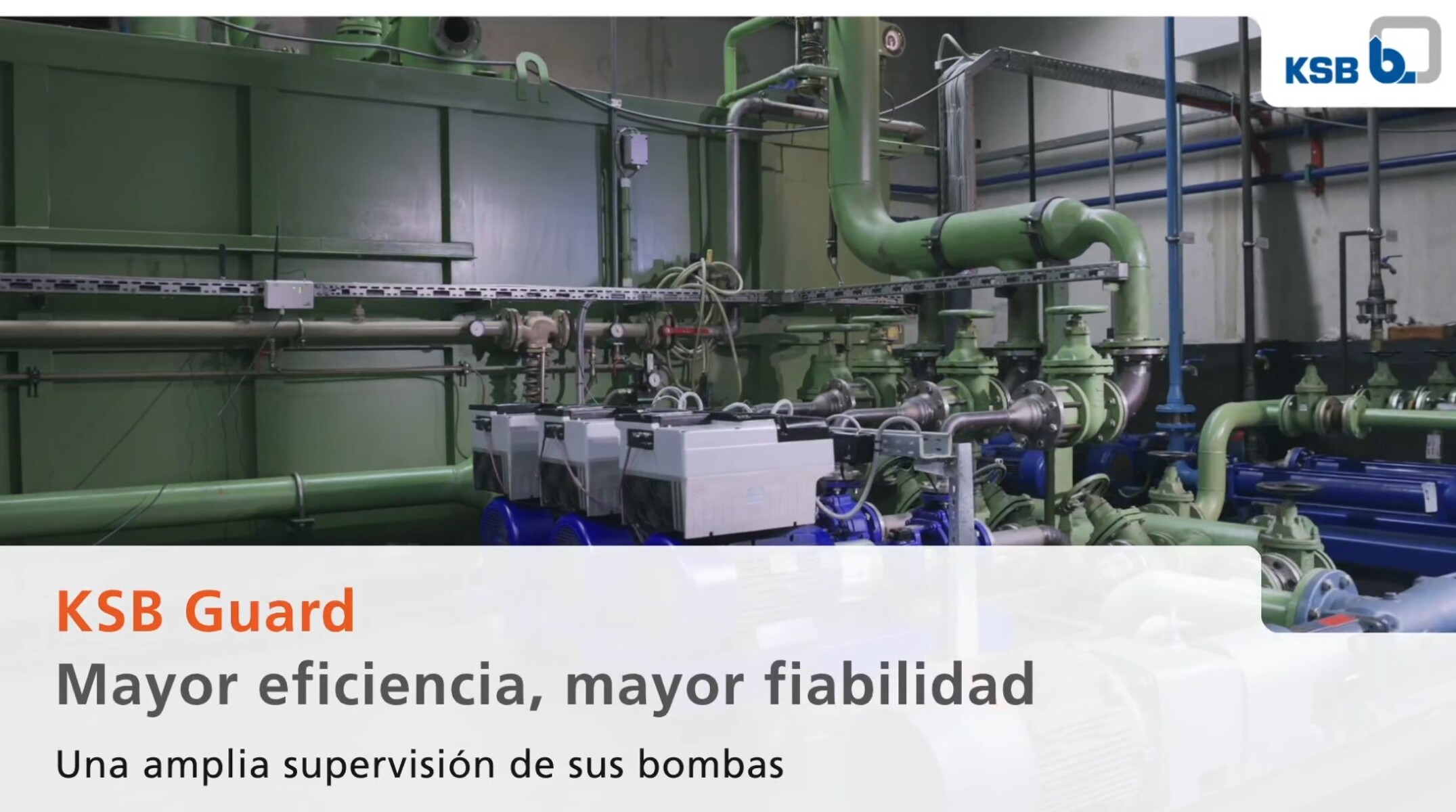 KSB Guard - Monitorización del estado de las bombas